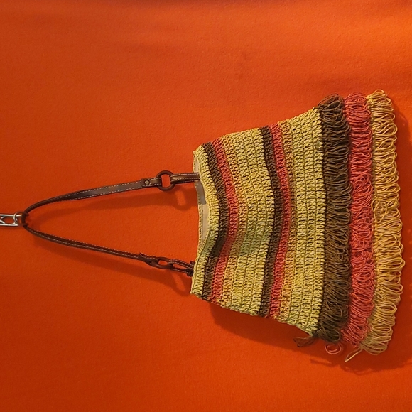 August | Bags | August Boho Straw Purse | Poshmark